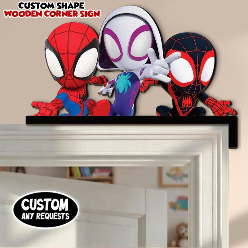Superhero Door Corner - Etsy