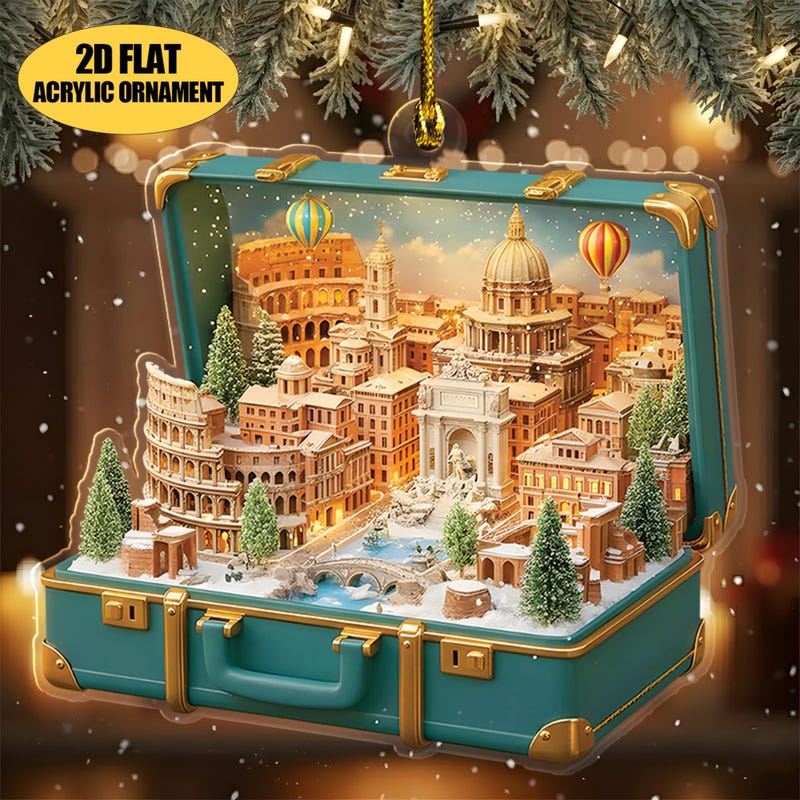 Diorama Ornament Italy - Etsy