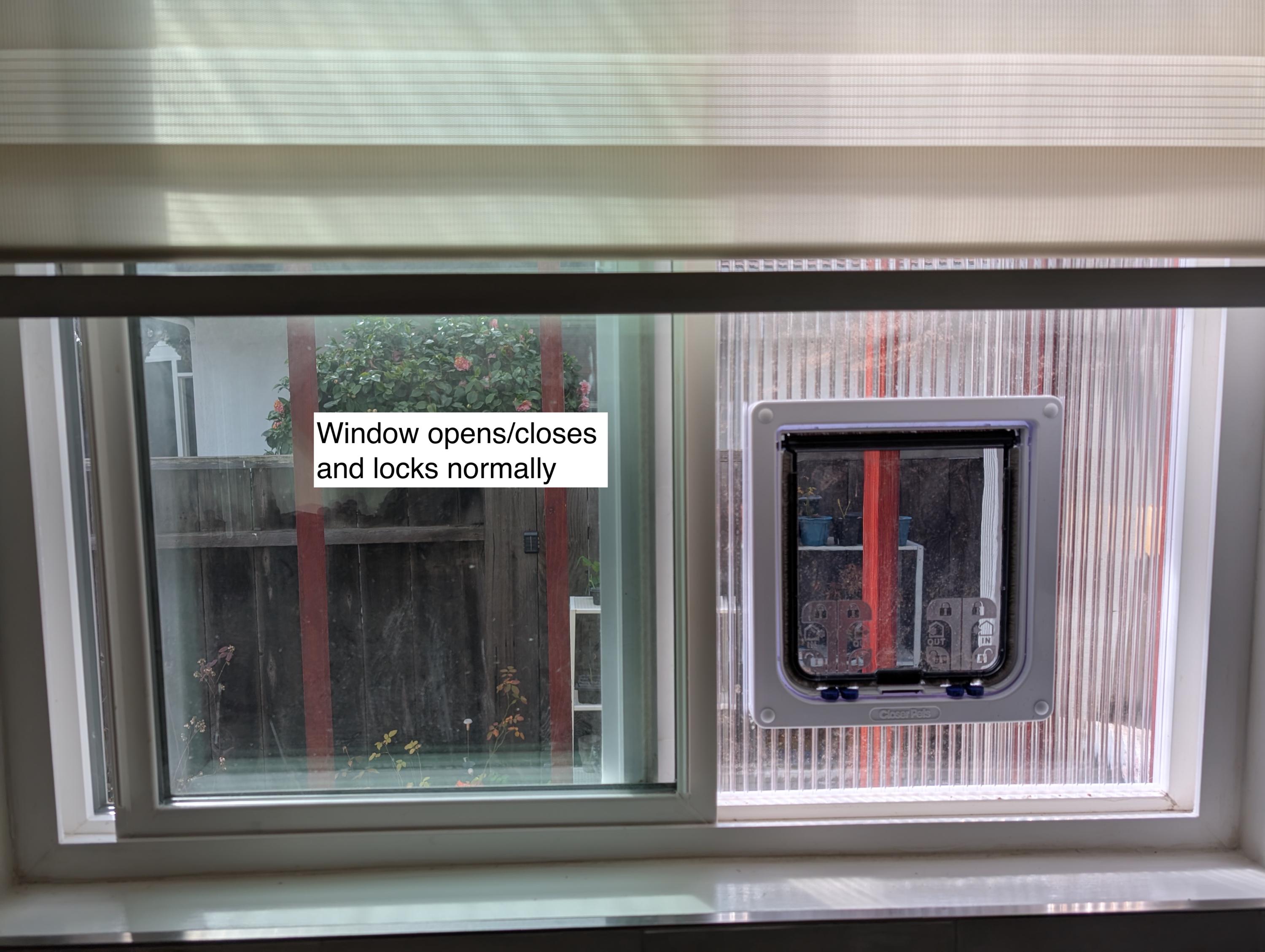 DIY 3d-printed Customizable Secured Window Insert Pet Door | Frame Only ...