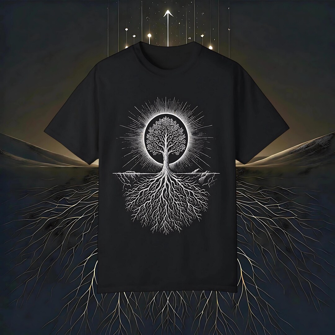 Rooted & Rising Tree Shirt – Growth Mindset T-shirt, Personal ...