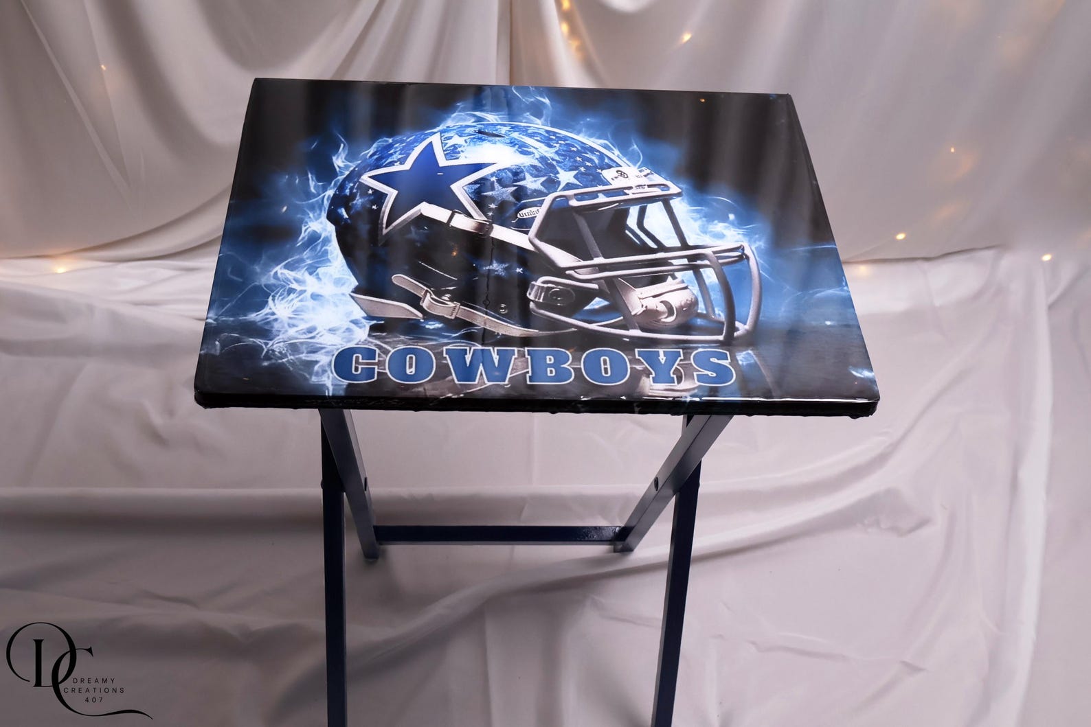 Custom Dallas Cowboys TV Tray Table: Personalized Gaming Decor - Etsy