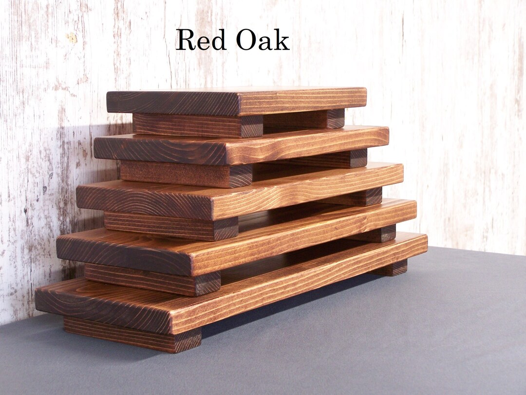 Long Rectangular Riser, Table Display Wood Riser, Kitchen Counter ...