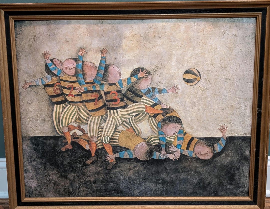 Vintage ( 1978 ) Print of Bolivian Artist Graciela Rodo Boulanger ...