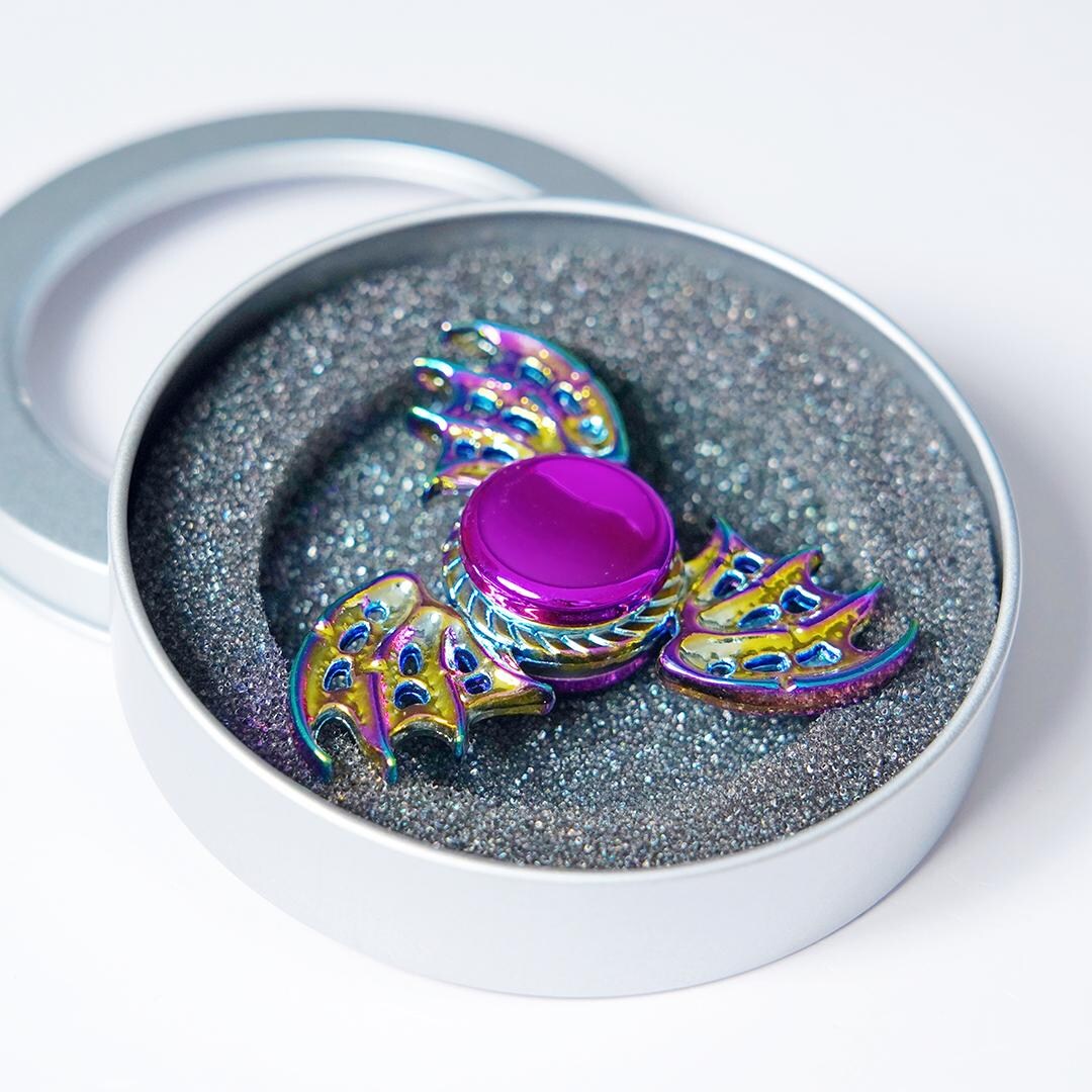 Magic Dragon Fidget Spinner: Metal Stress Relief Toy - Etsy