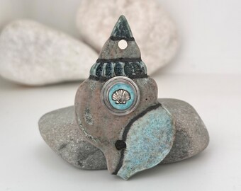 Doorbell Shell Rustic Small - Etsy