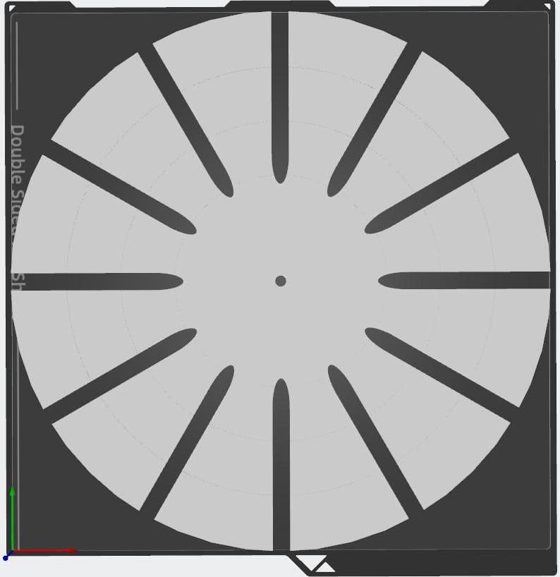 Clock Face Number Template - up to 45cm Diameter! STL 3D Print - Etsy