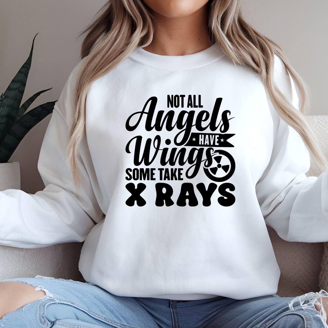 X-ray Tech Angel Wings Svg: Radiologist Cricut File (digital Download ...