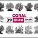 Coral Reef SVG Bundle: Clipart, Silhouette, Cut Files - Etsy