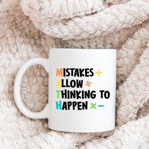 Mistakes Allow Thinking to Happen Svg Png | Teacher Appreciation Svg ...