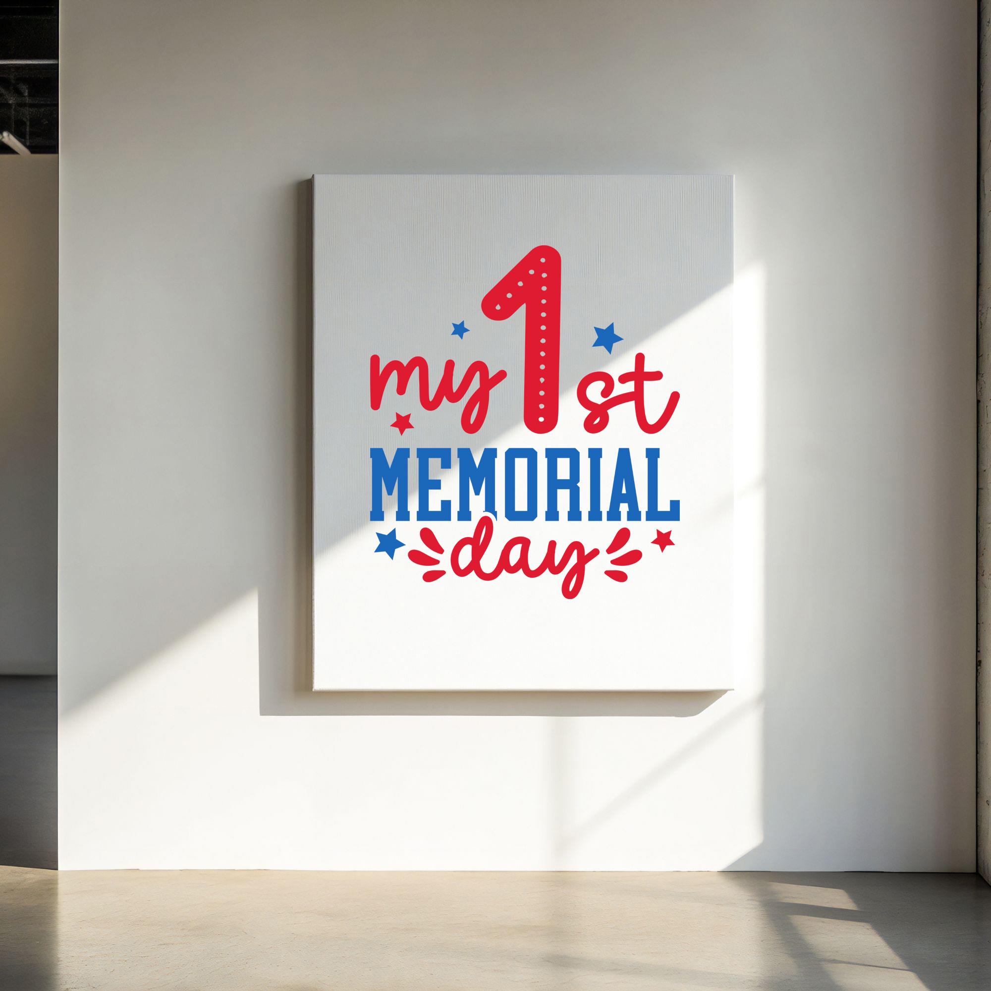 My First Memorial Day Svg | Memorial Day Svg | Independence Day Svg ...