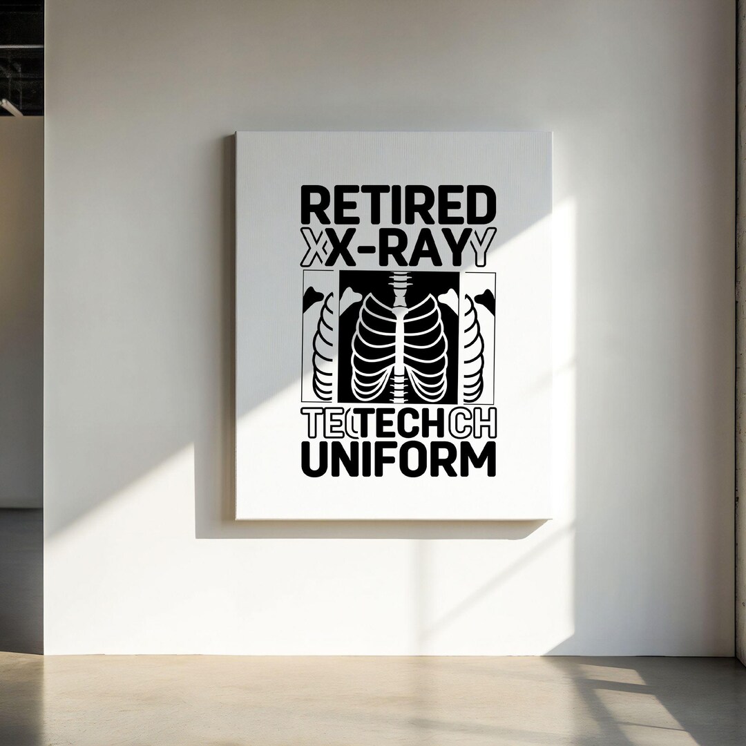 Retired X-ray Tech Uniform Svg, X-ray Shirt Svg, X Ray Tech Svg, X Ray ...