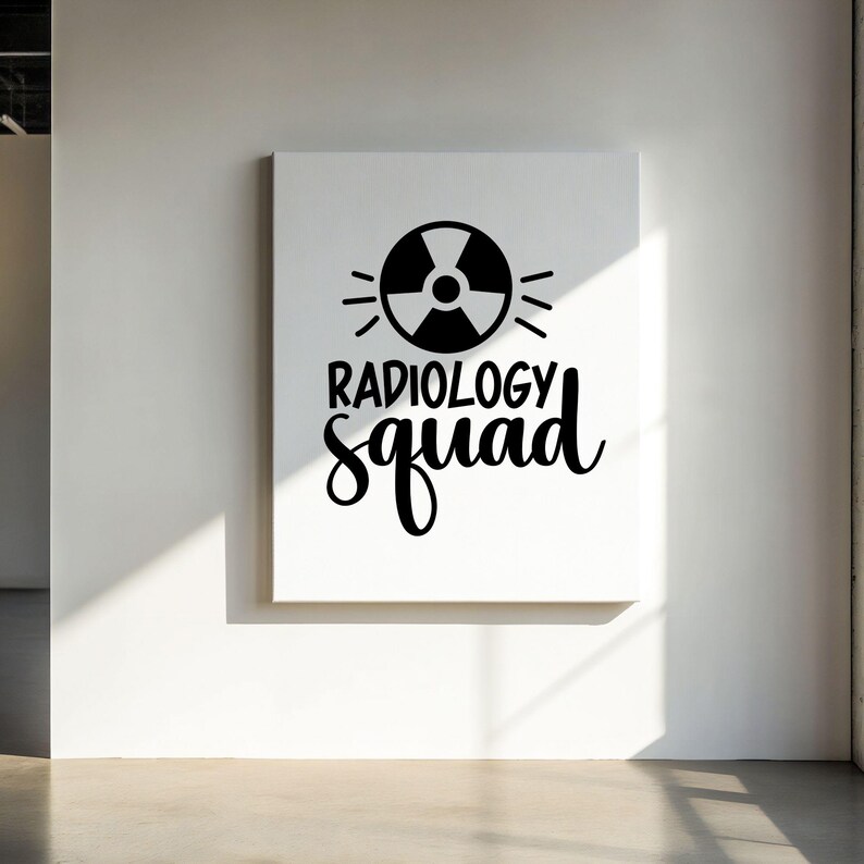 Radiology Squad Svg: X-ray Tech, Radiologist Cricut Files (PNG, EPS ...