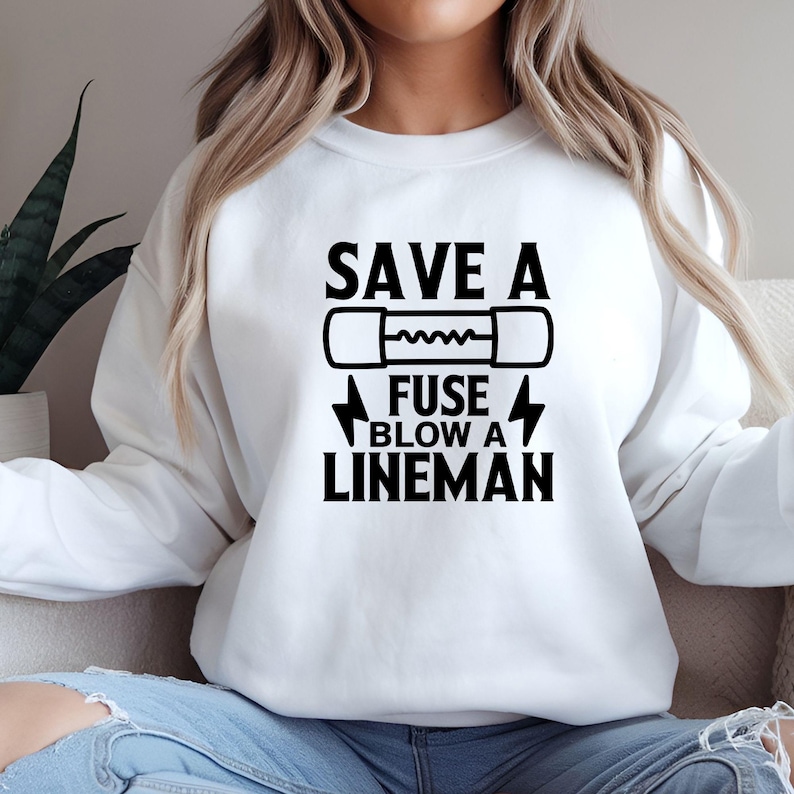 Save A Fuse Blow A Lineman Svg | Lineman Svg, Electrician Svg, Power ...