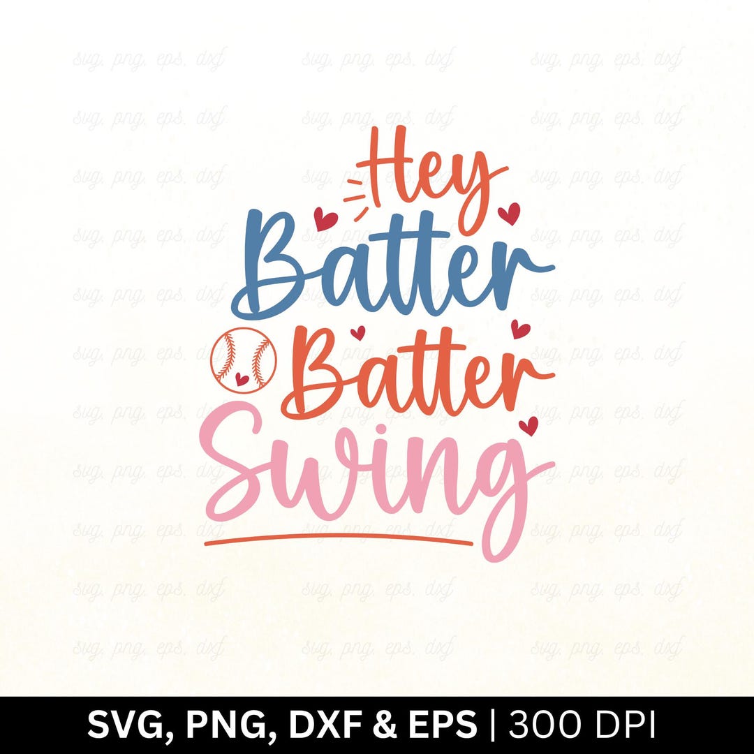 Hey Batter Batter Swing Svg | Baseball Svg, Baseball Shirt Svg ...