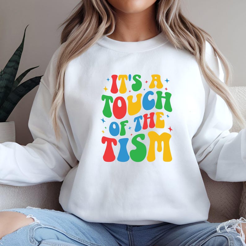 It's A Touch of the Tism Svg Png | Autism Awareness, Autism Love Shirt ...
