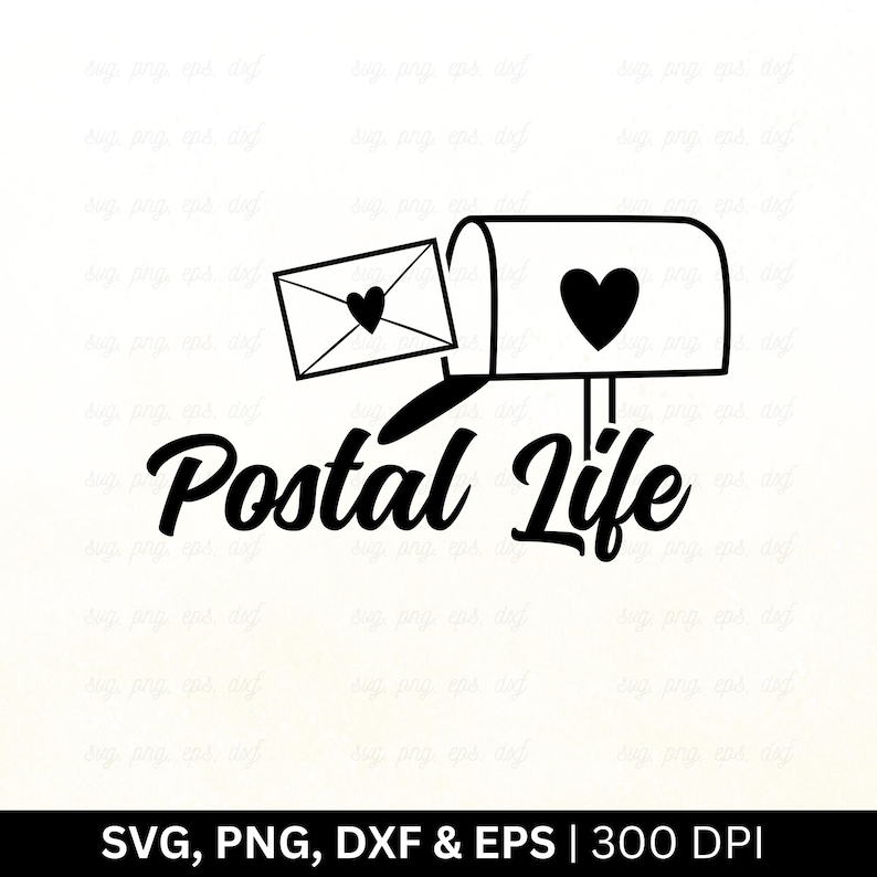 Postal Life SVG File | Mail Carrier Shirt Design (cut Files) - Etsy