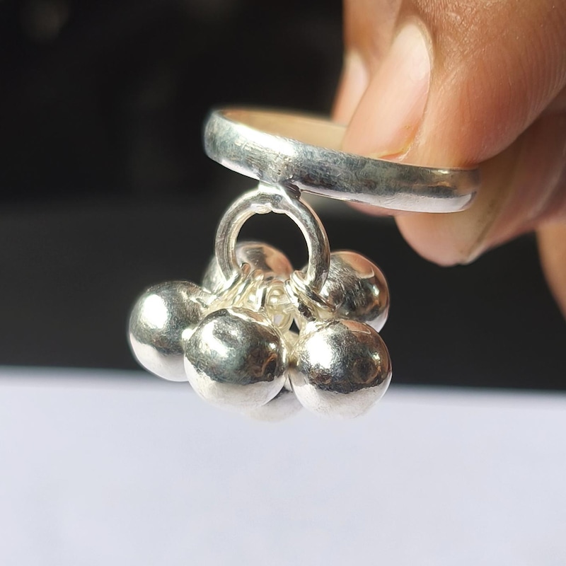 Dangle Charm Ring - Etsy