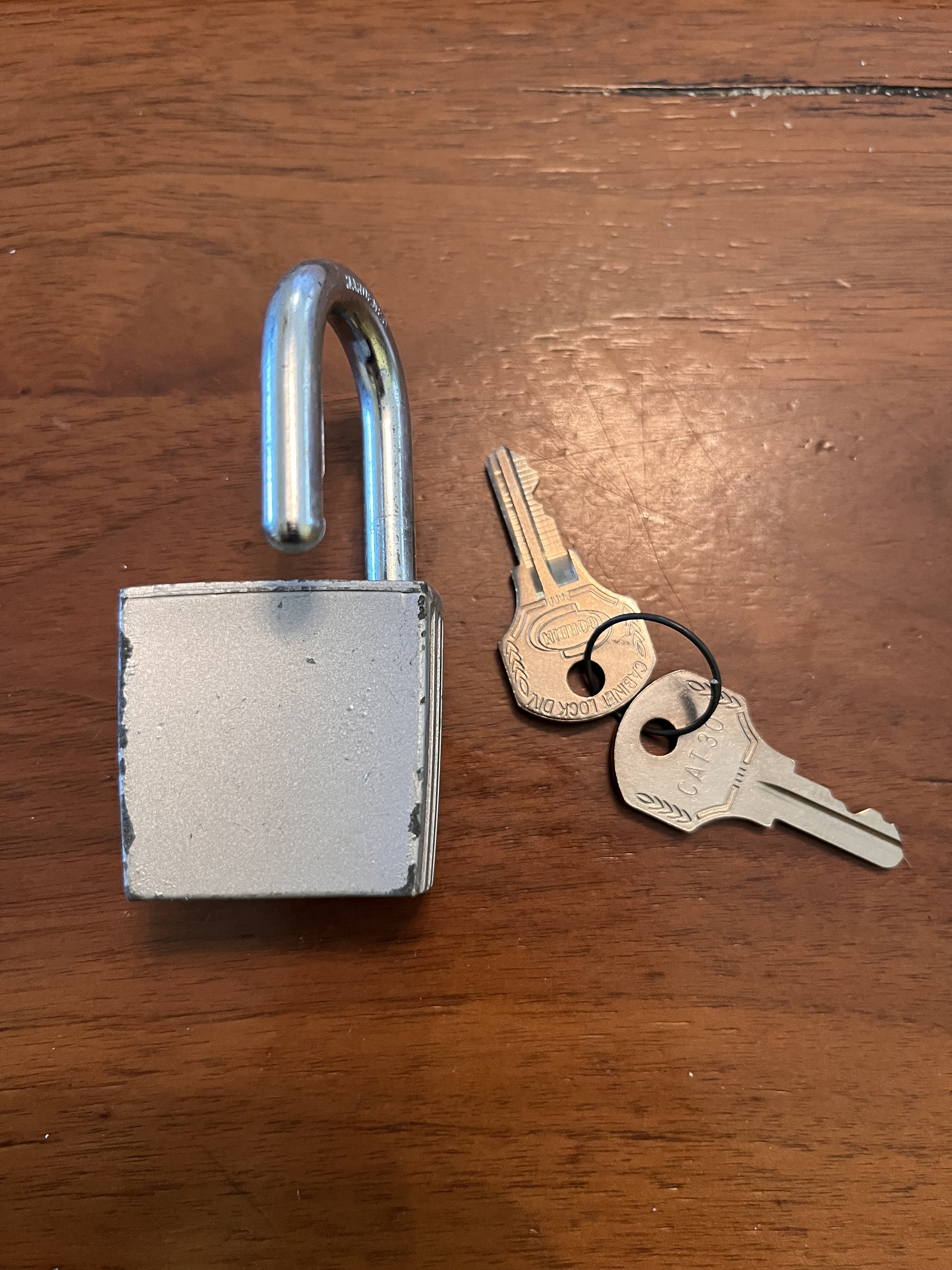 Vintage Metal Corbin Padlock With Key Antique USA Steampunk Lock ...