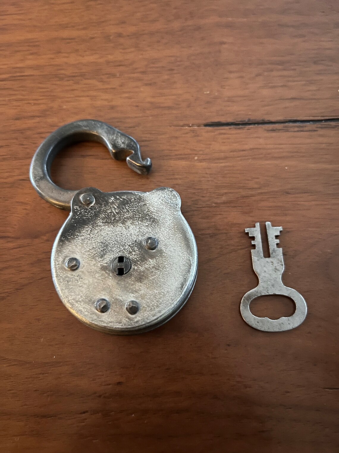 Vintage Brass Padlock With Key Antique USA Steampunk Lock Hardware - Etsy