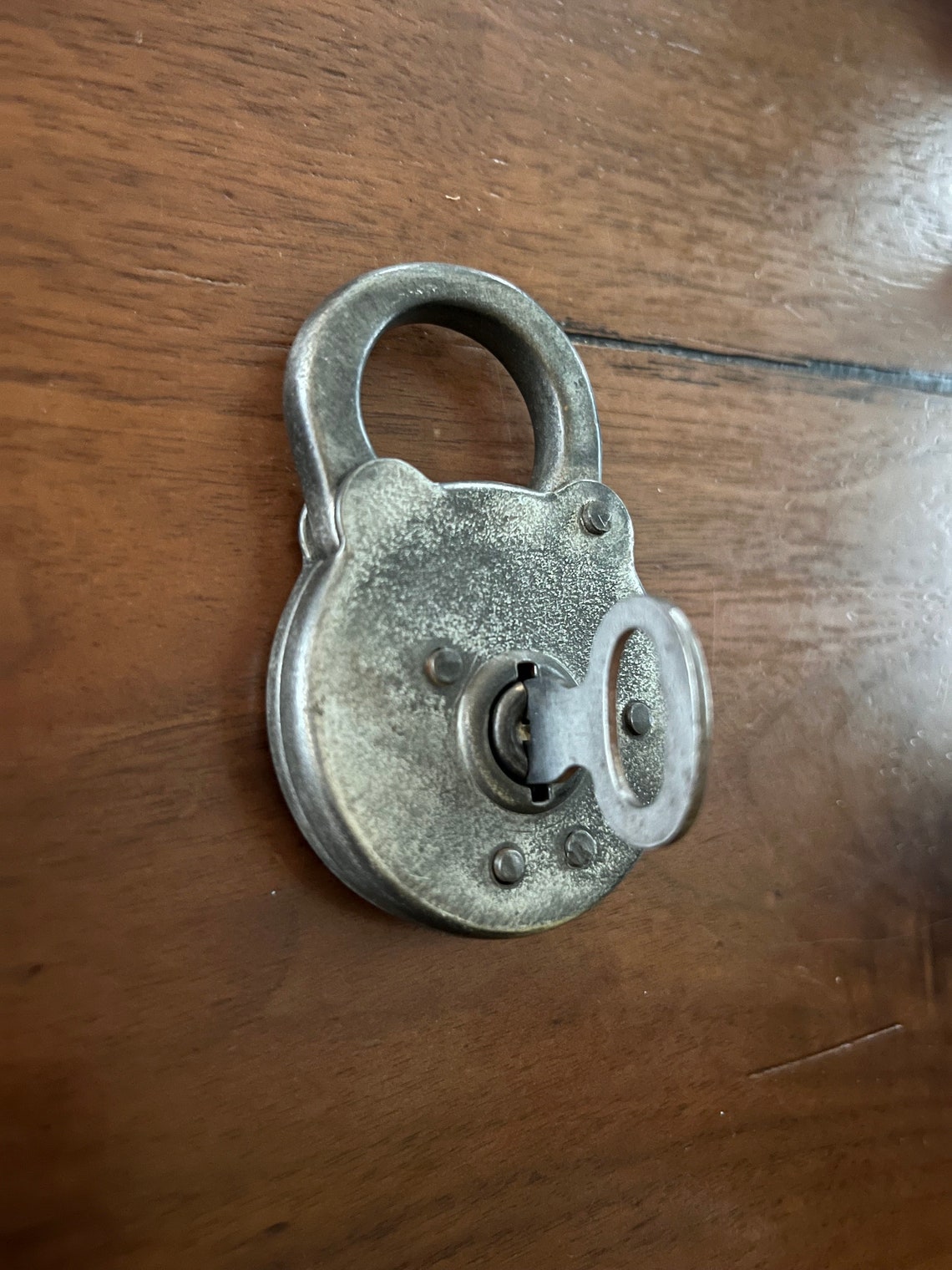 Vintage Brass Padlock With Key Antique USA Steampunk Lock Hardware - Etsy