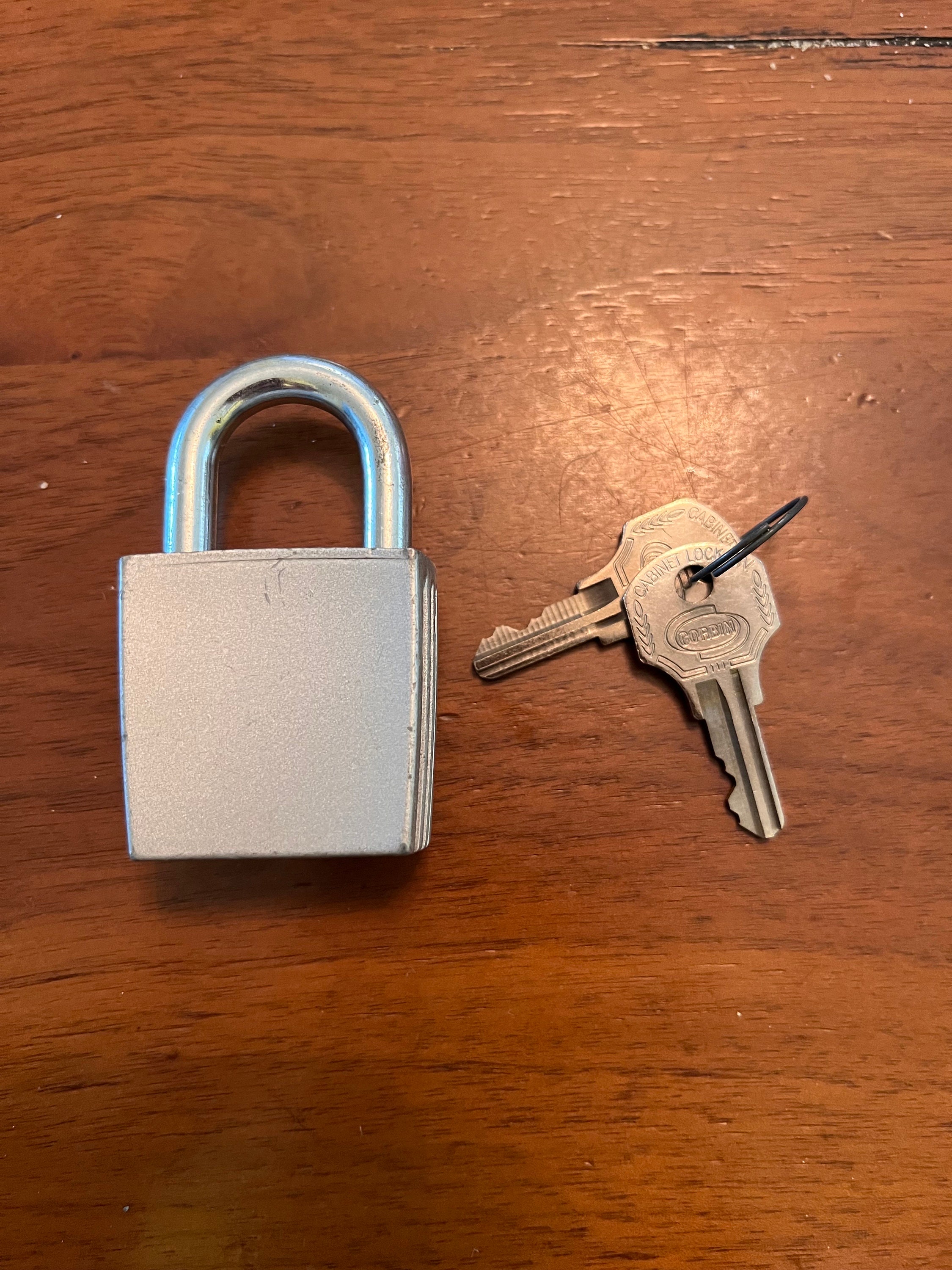 Vintage Metal Corbin Padlock With Key Antique USA Steampunk Lock ...