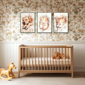 Cute Hamster Wall Art Print, Neutral Nursery Wall Art, Hamster Poster ...