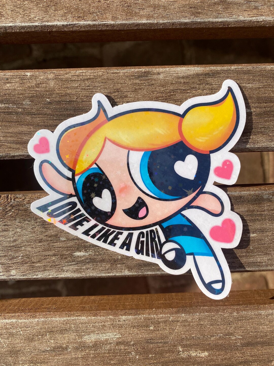 Power Puff Girls Sticker- Large (bubbles, Buttercup and Blossom) 1 ...