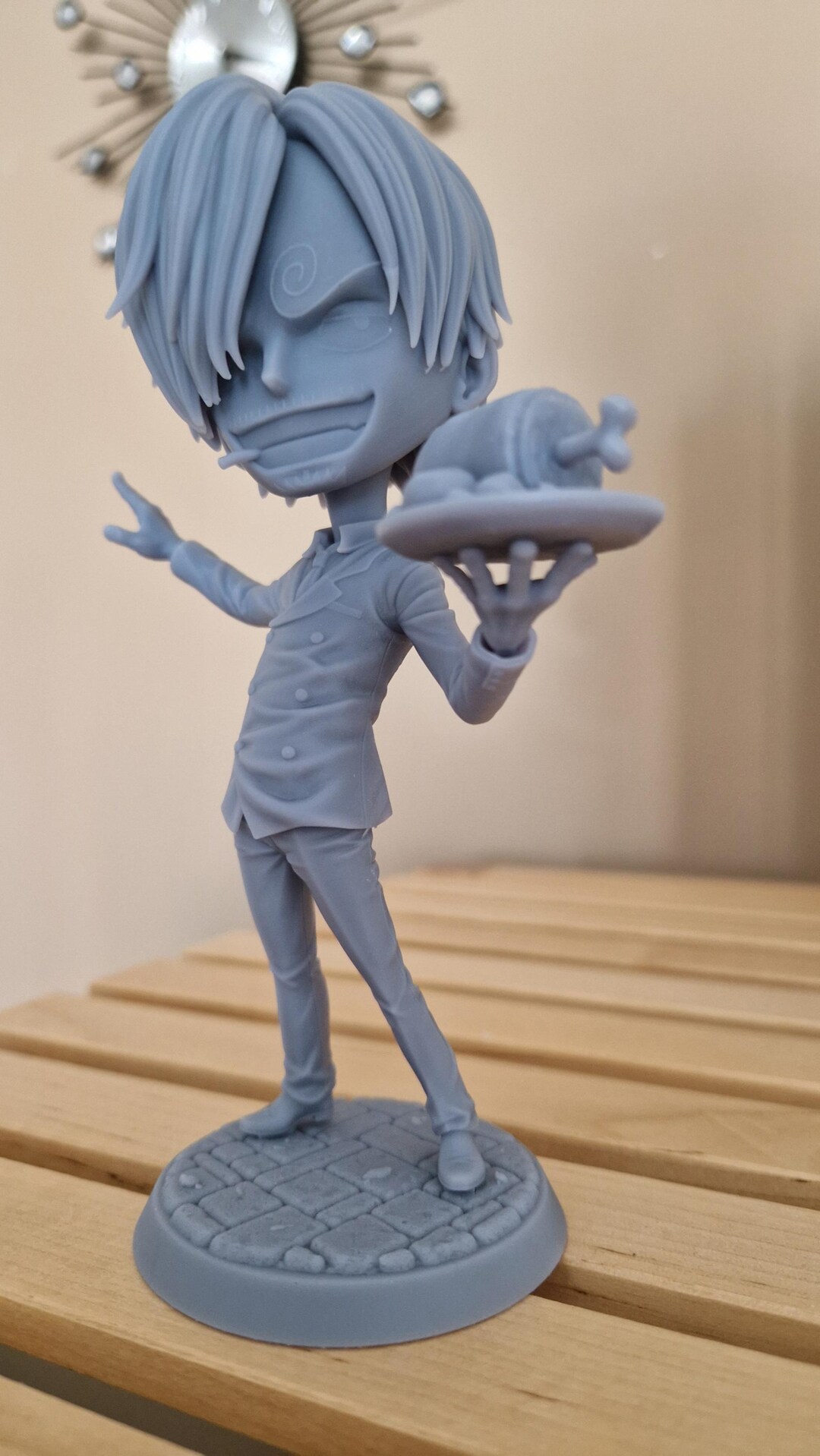 Sanji - Chibi | Paintable and Assembleable Figure | 12K 3D Resin ...