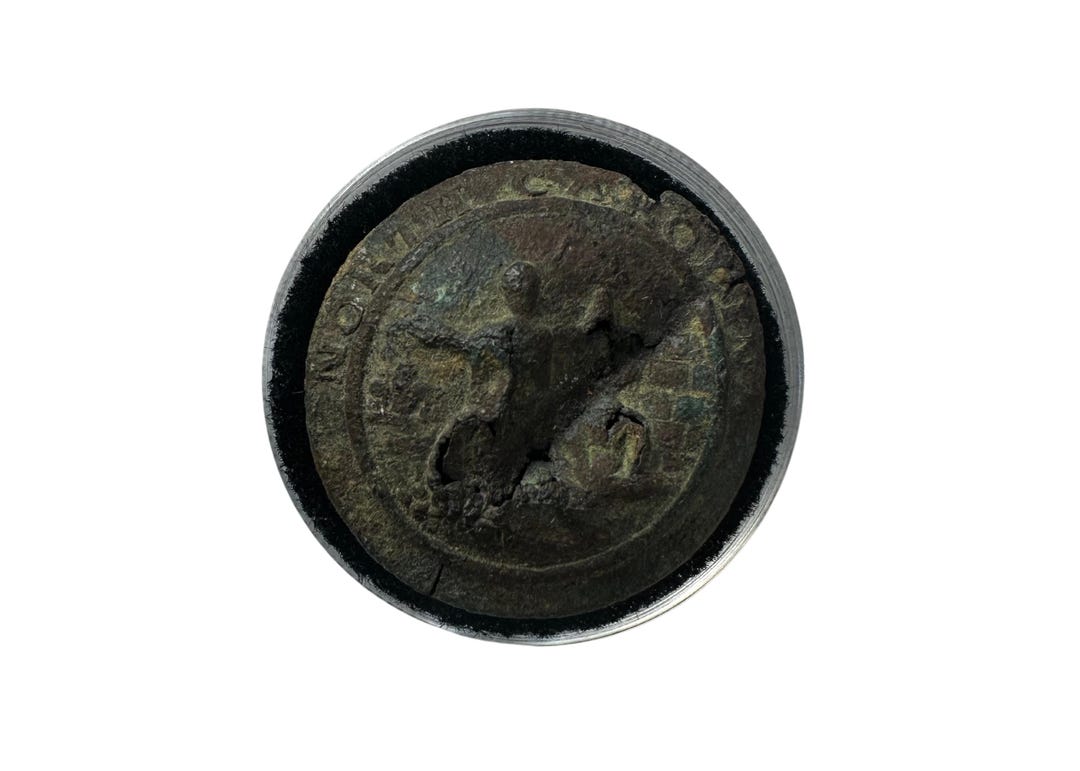 Confederate North Carolina State Seal Button-nc8 - Etsy