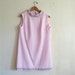 1960s to 1970s Pastel Pink and Glitter Barbie Shift Mini Dress, Small ...