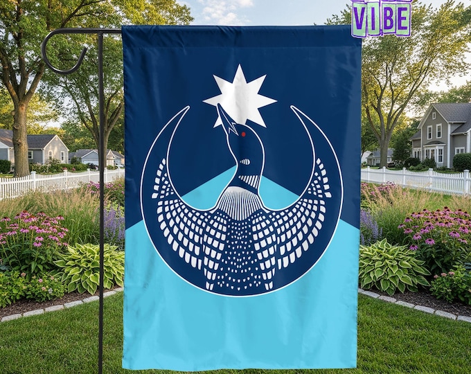 Minnesota Resistance Garden Flag, Rebel Style Loon Resistance, Peaceful ...