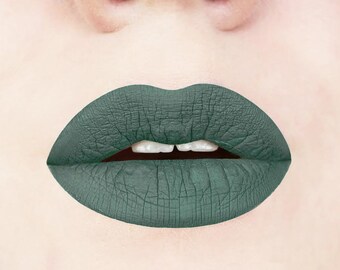 Green lipstick | Etsy
