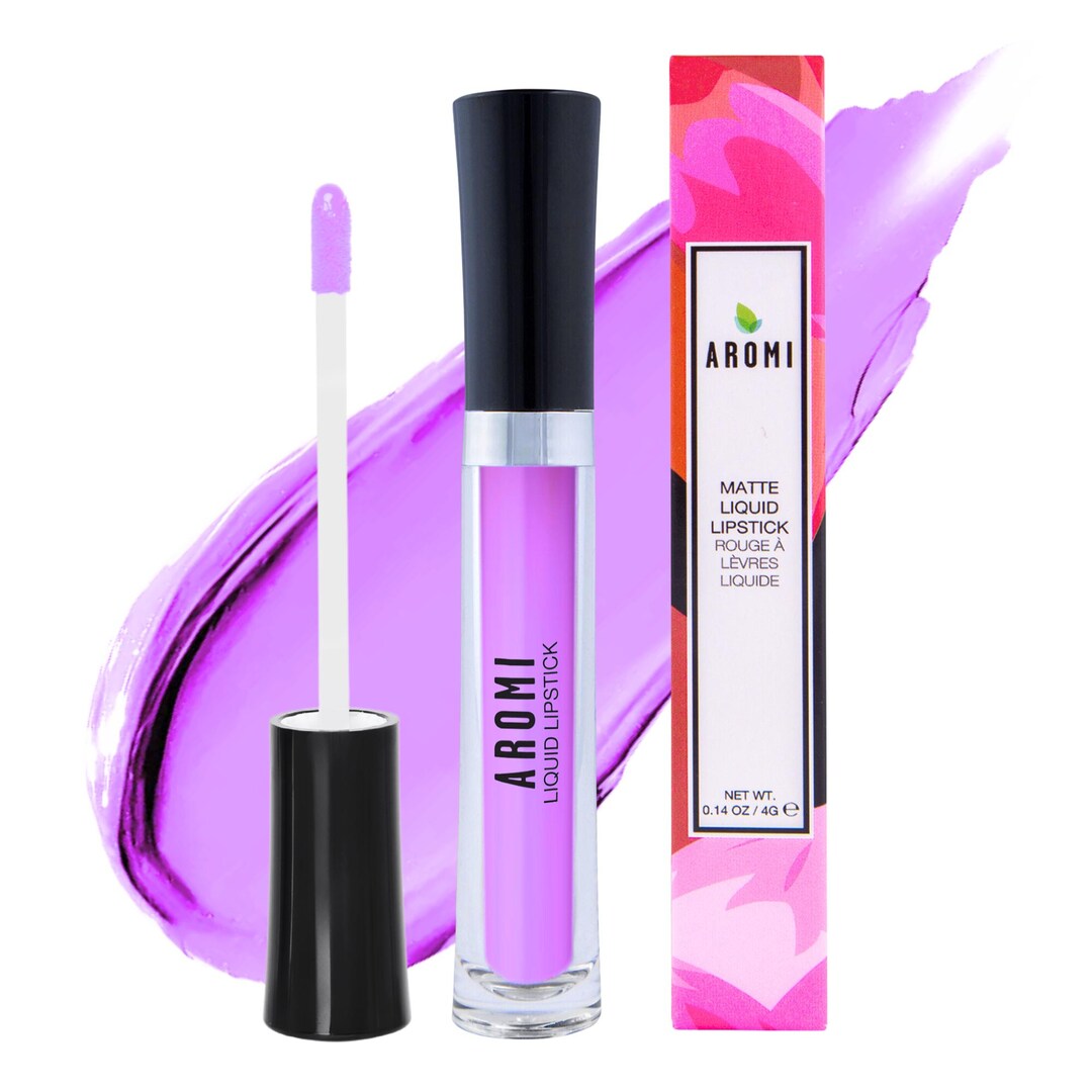 Pink Periwinkle Matte Liquid Lipstick | Bright Lilac Lip Color for ...