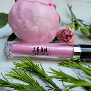 Baby Pink Matte Liquid Lipstick, Light Pink Lip Color for Women, Pastel ...