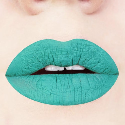 Deep Sea Vegan Blue Teal Matte Liquid Lipstick - Etsy