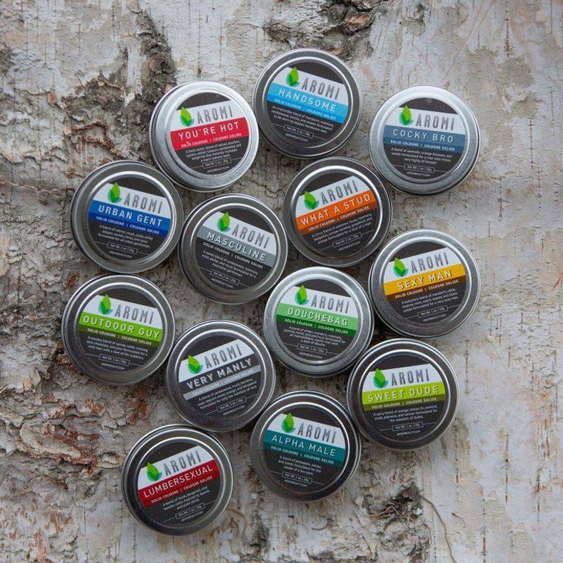 Very Manly Solid Cologne, Men's Fragrance, Travel Cologne, Vegan ...