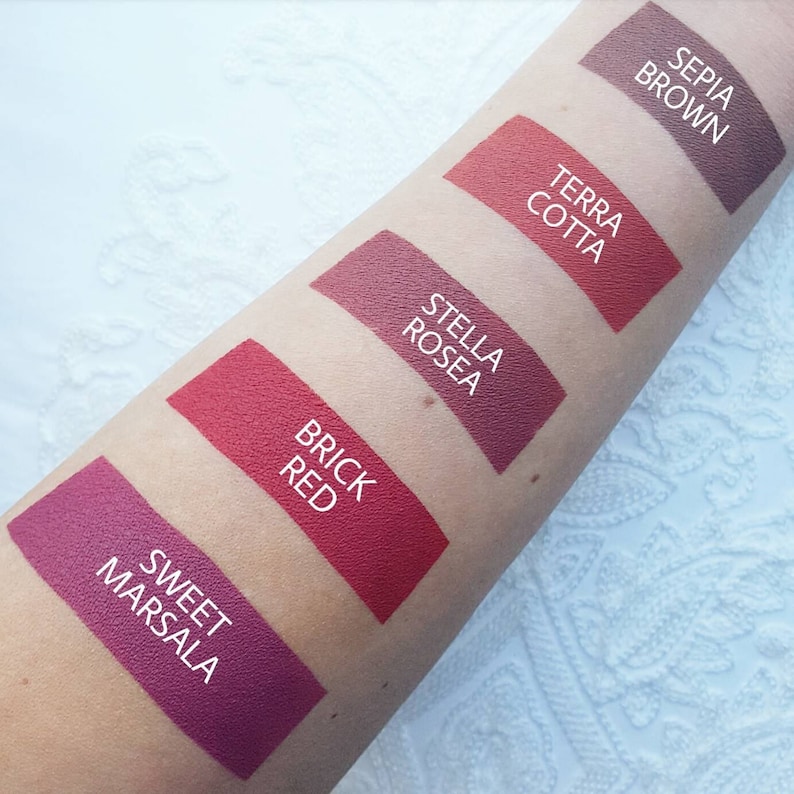 Terra Cotta Liquid Lipstick. Matte Warm Earthy Lipstick. - Etsy