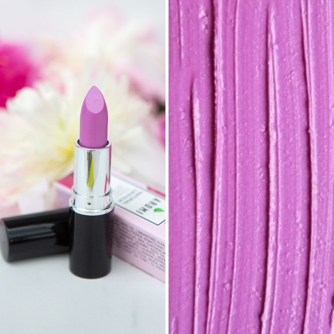 Peppy Pink Natural Lipstick, Vegan and Cruelty-free, Natural Makeup ...