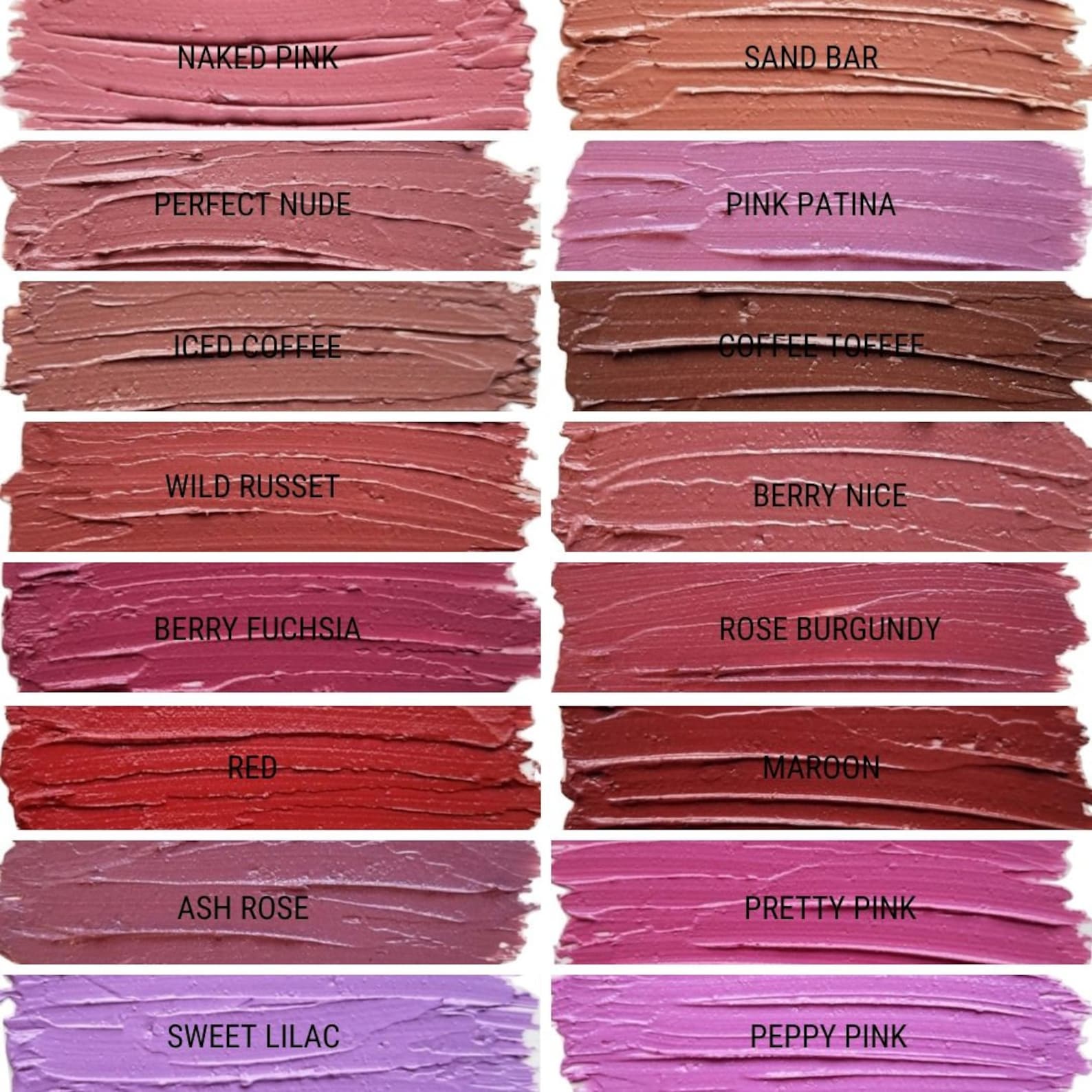 Wild Russet Natural Lipstick Vegan Makeup Cruelty-free - Etsy