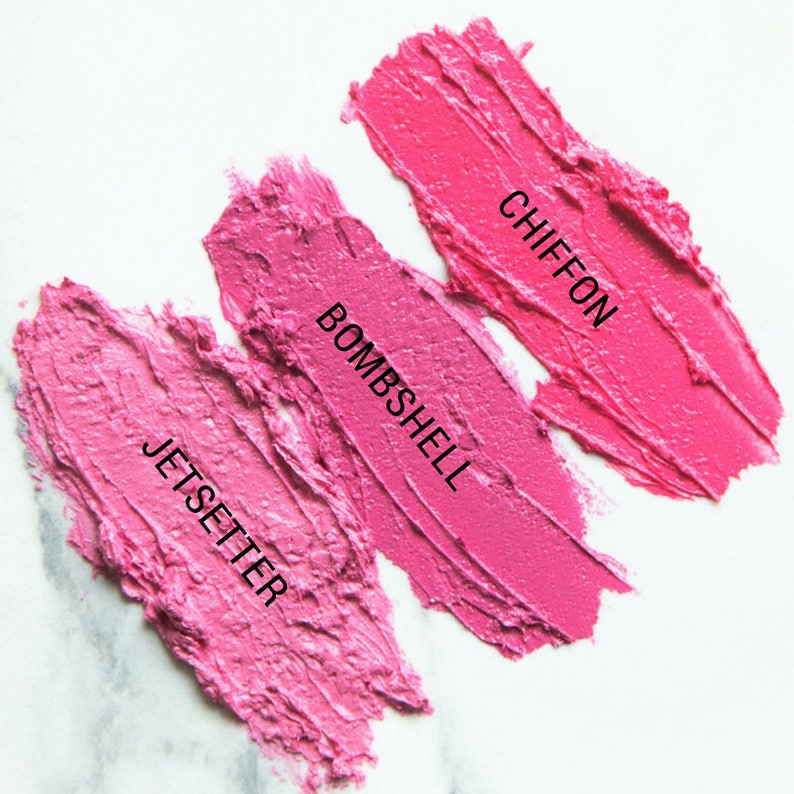 Bombshell Lipstick Makeup Cosmetics Pink Lipstick Vegan - Etsy