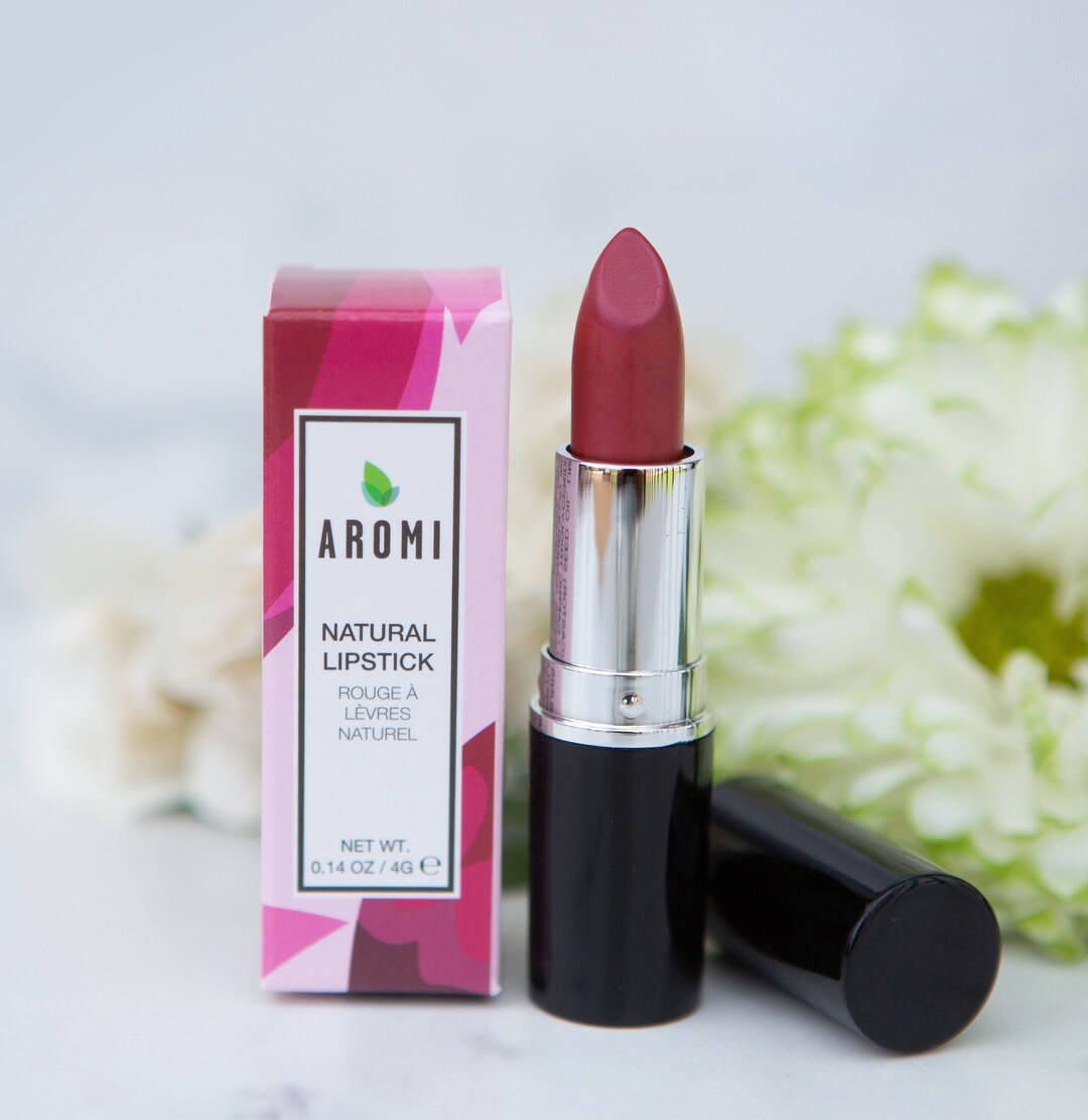 Red Natural Lipstick, Vegan Makeup, Cruelty-free Beauty, True Red ...