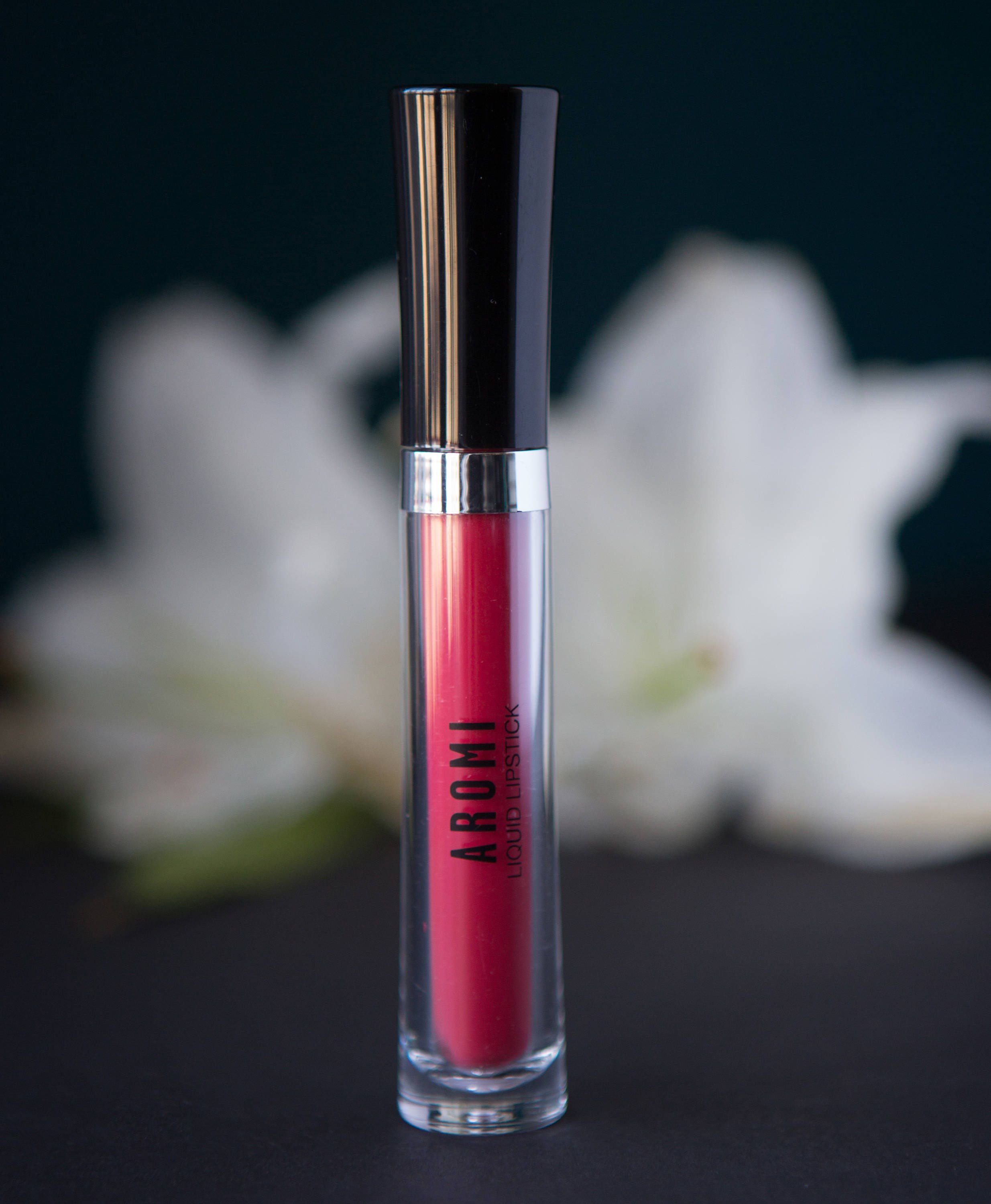 Cherry Red Matte Liquid Lipstick. Glossy to Matte. Makeup. Cosmetics ...