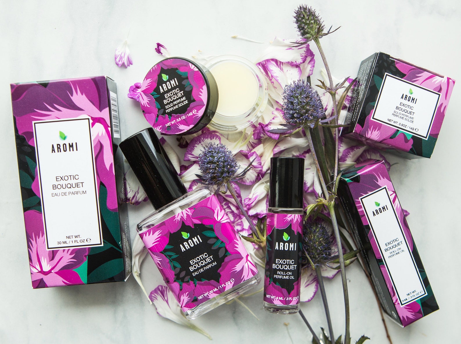 Exotic Bouquet Roll-on Perfume Oil Rollerball Perfume | Etsy