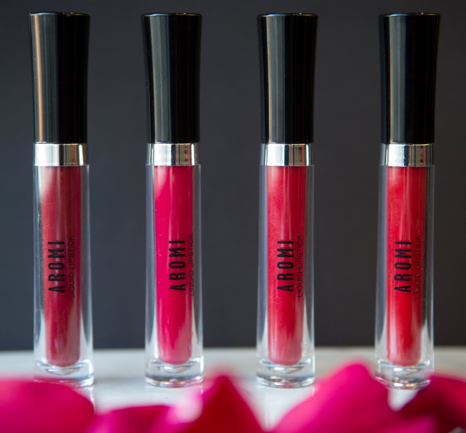 Red Liquid Lipstick Bundle four Shades Flamenco Preppy - Etsy