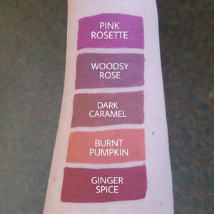 Ginger Spice Liquid Lipstick. Matte, Red Orange Lipstick. Liquid to ...