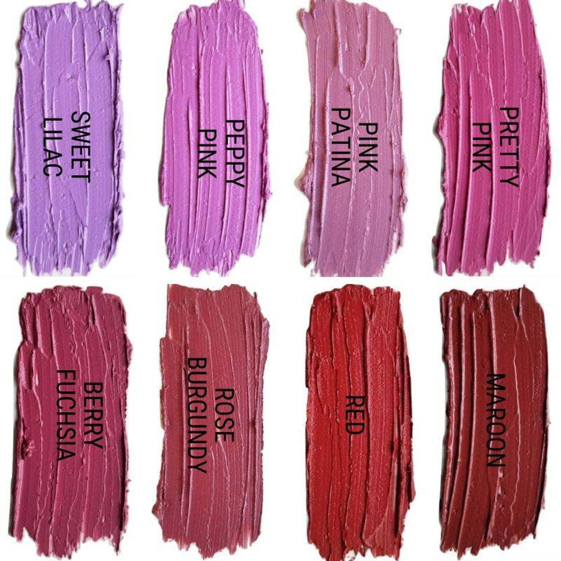 Peppy Pink Natural Lipstick vegan and cruelty-free natural | Etsy