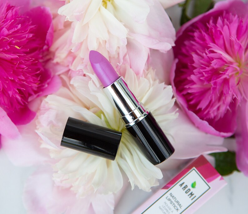 Peppy Pink Natural Lipstick, Vegan and Cruelty-free, Natural Makeup ...