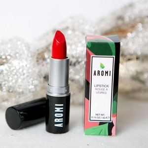Poppy Lipstick. Red. Cherry. Bright Red. Orange Red. Gift for Her ...