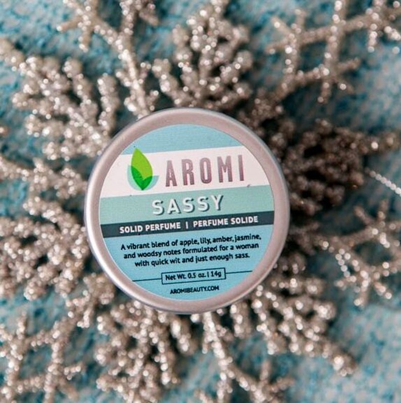 Sassy Solid Perfume. Fragrance. Parfum Cruelty-free Vegan | Etsy