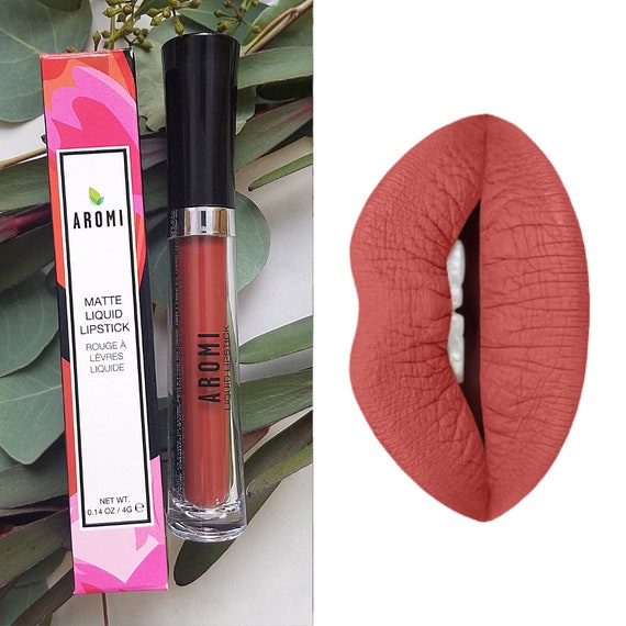 Ginger Spice Liquid Lipstick. Matte Red Orange Lipstick. | Etsy